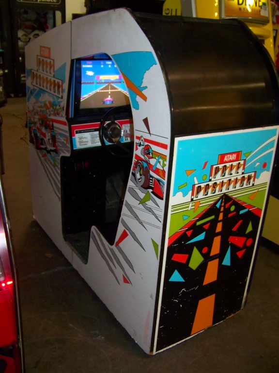 POLE POSITION COCKPIT SITDOWN CLASSIC ARCADE Item is in used condition ...