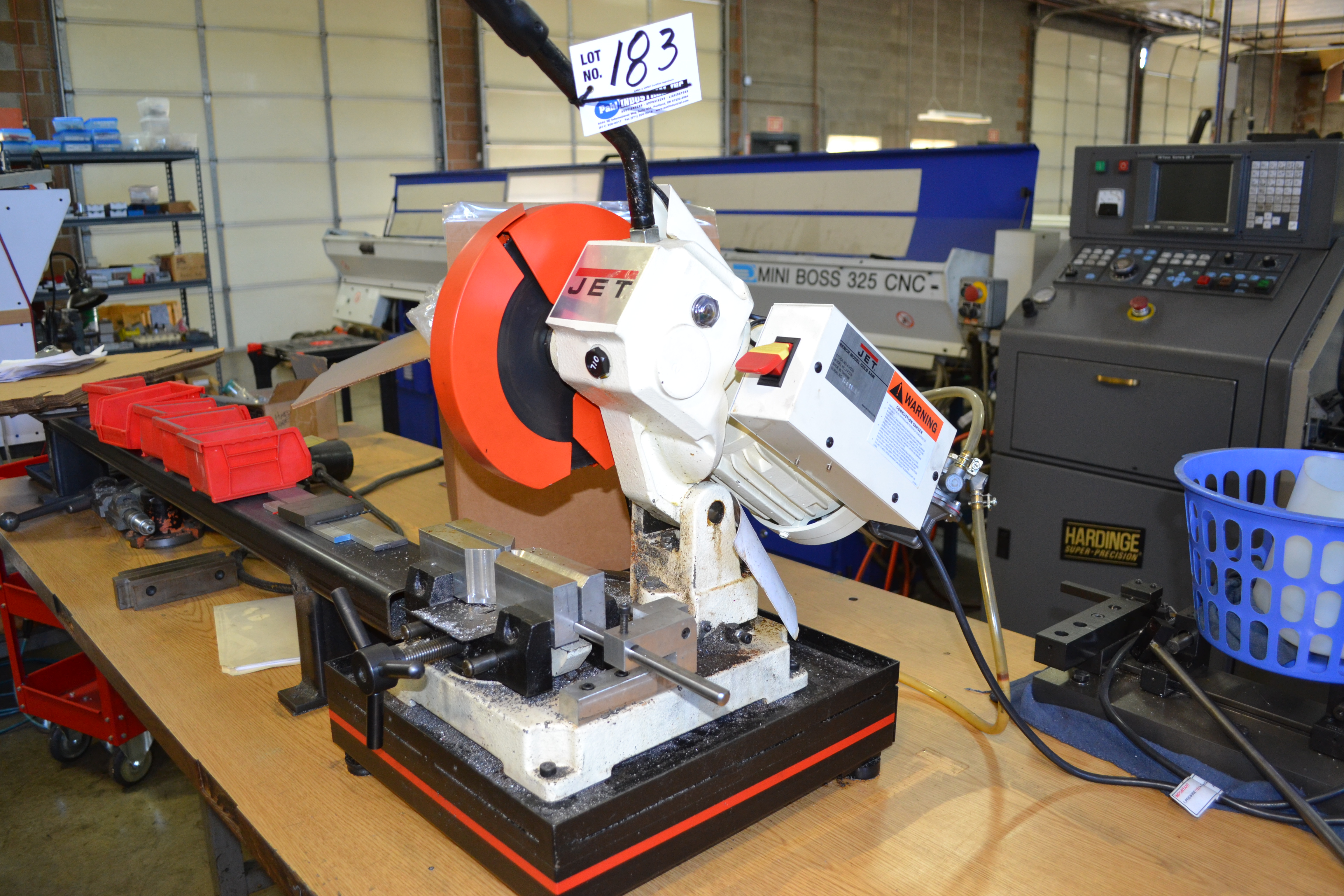 Jet Model J-F225 Cold Cut Off Saw.