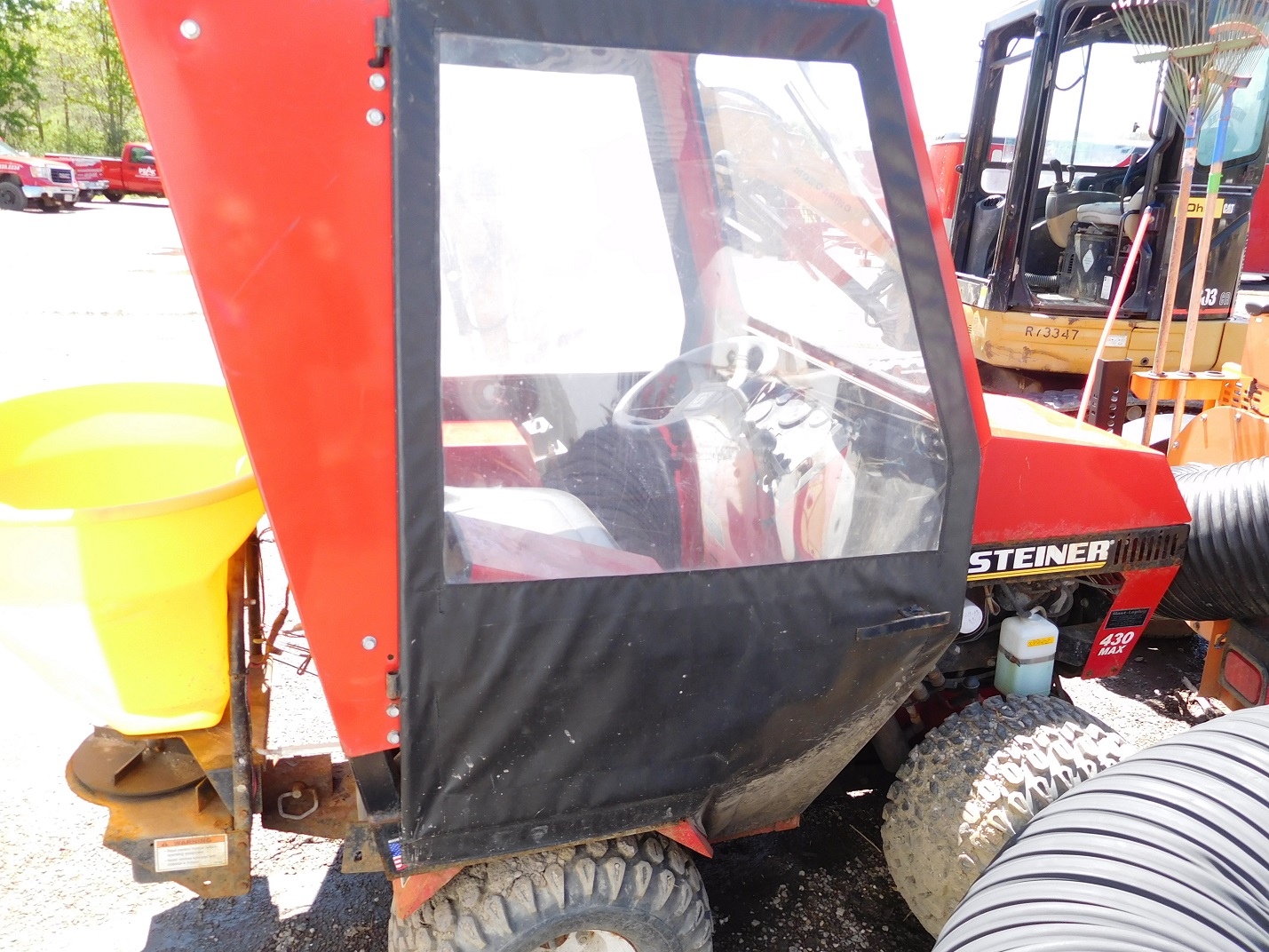 Steiner 430-25G Tractor 4x4 with Attachments (Salt Spreader, Snow ...