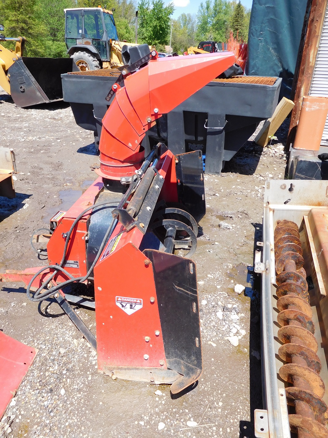 Steiner 430-25G Tractor 4x4 with Attachments (Salt Spreader, Snow ...