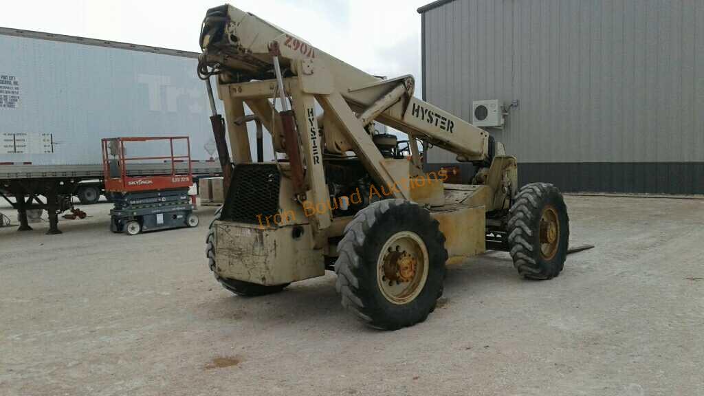 Hyster Z90A Telehandler, Shows 2627 Hrs S# A179P1633C