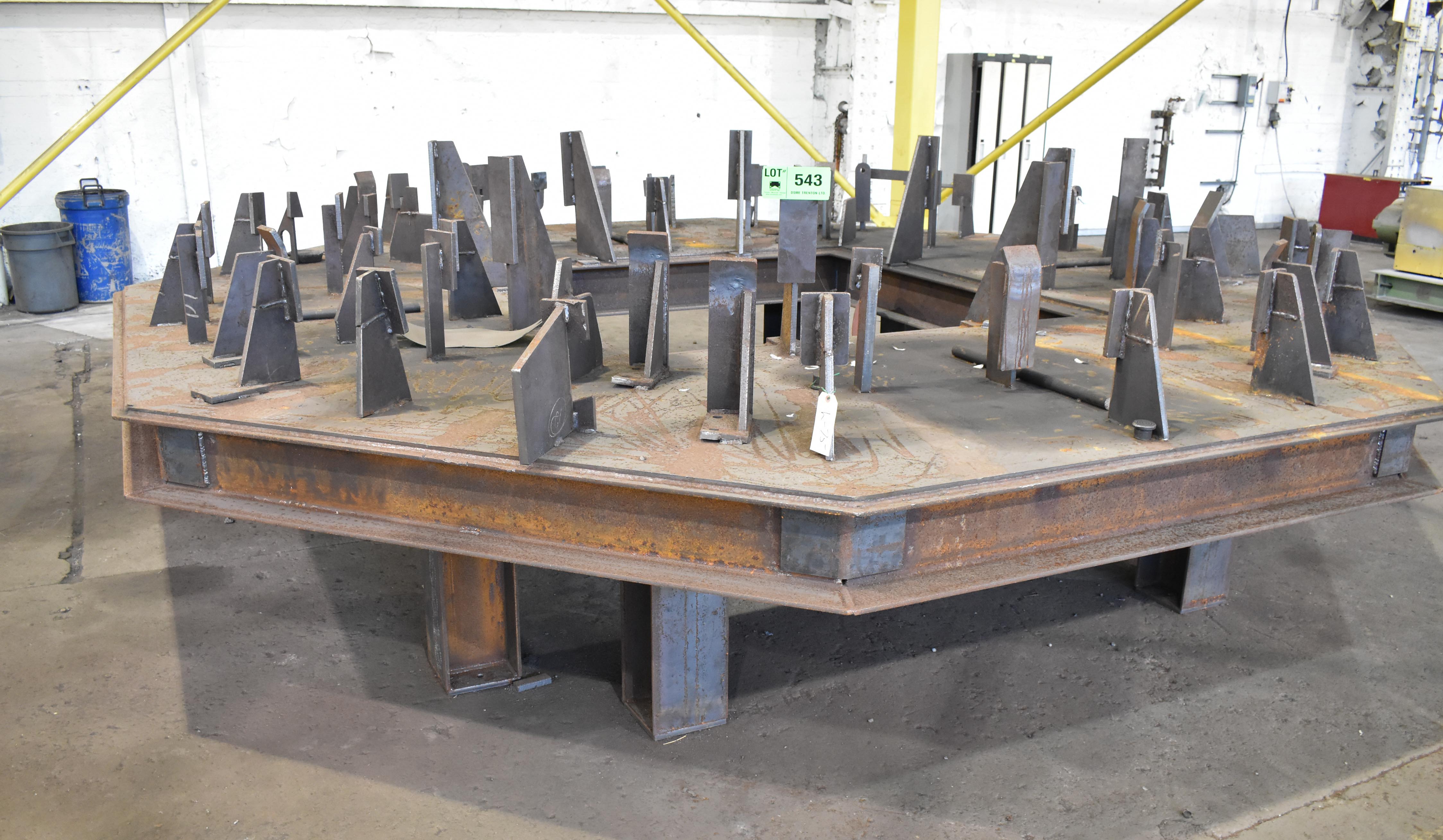 WIND TOWER FLANGE FIT-UP WELDING JIG (CI) [RIGGING FEE FOR LOT# 543 ...