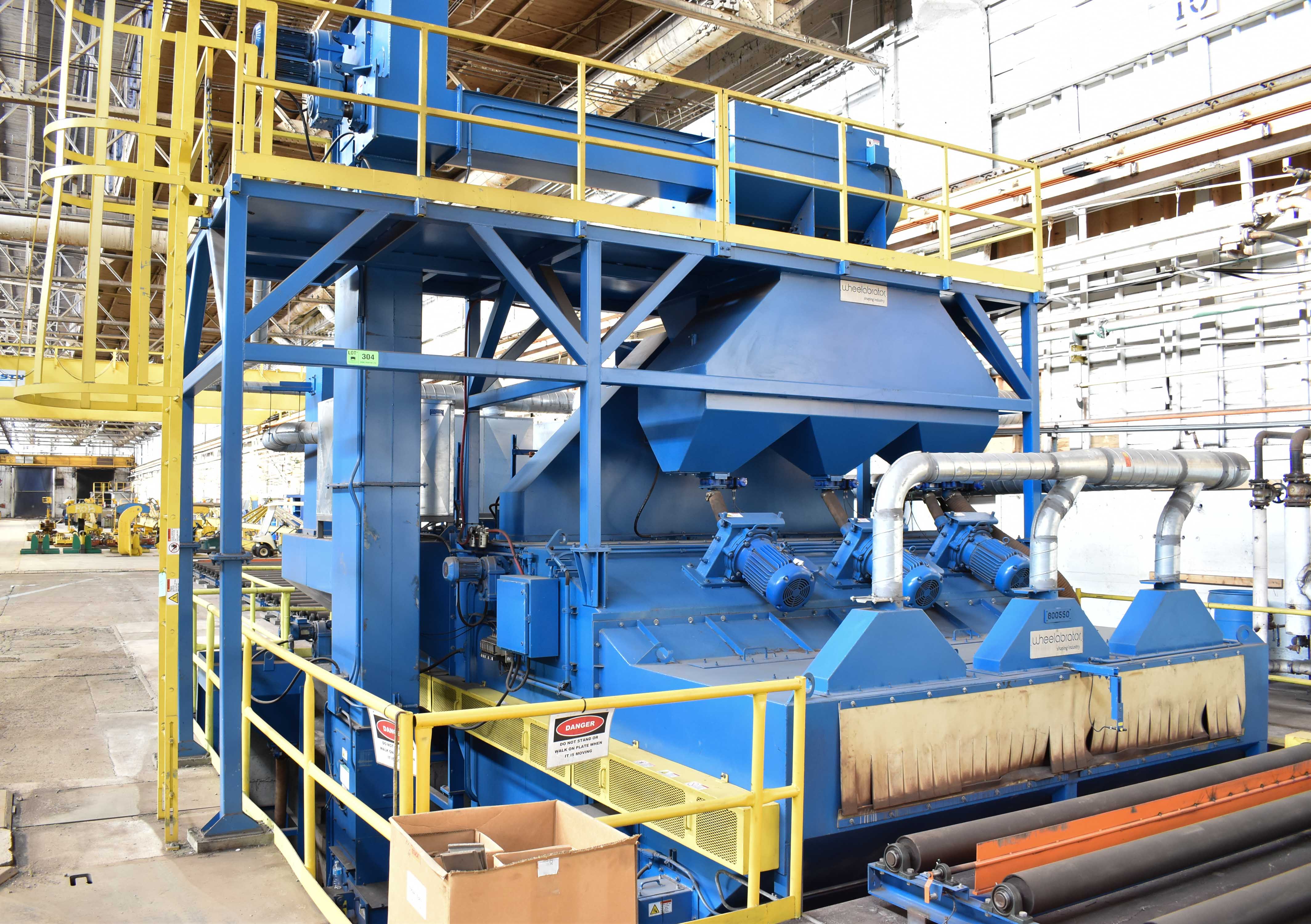 WHEELABRATOR (PURCHASED NEW IN 2014 FOR $795K CAD) PSM-1018-6-30 (6 ...