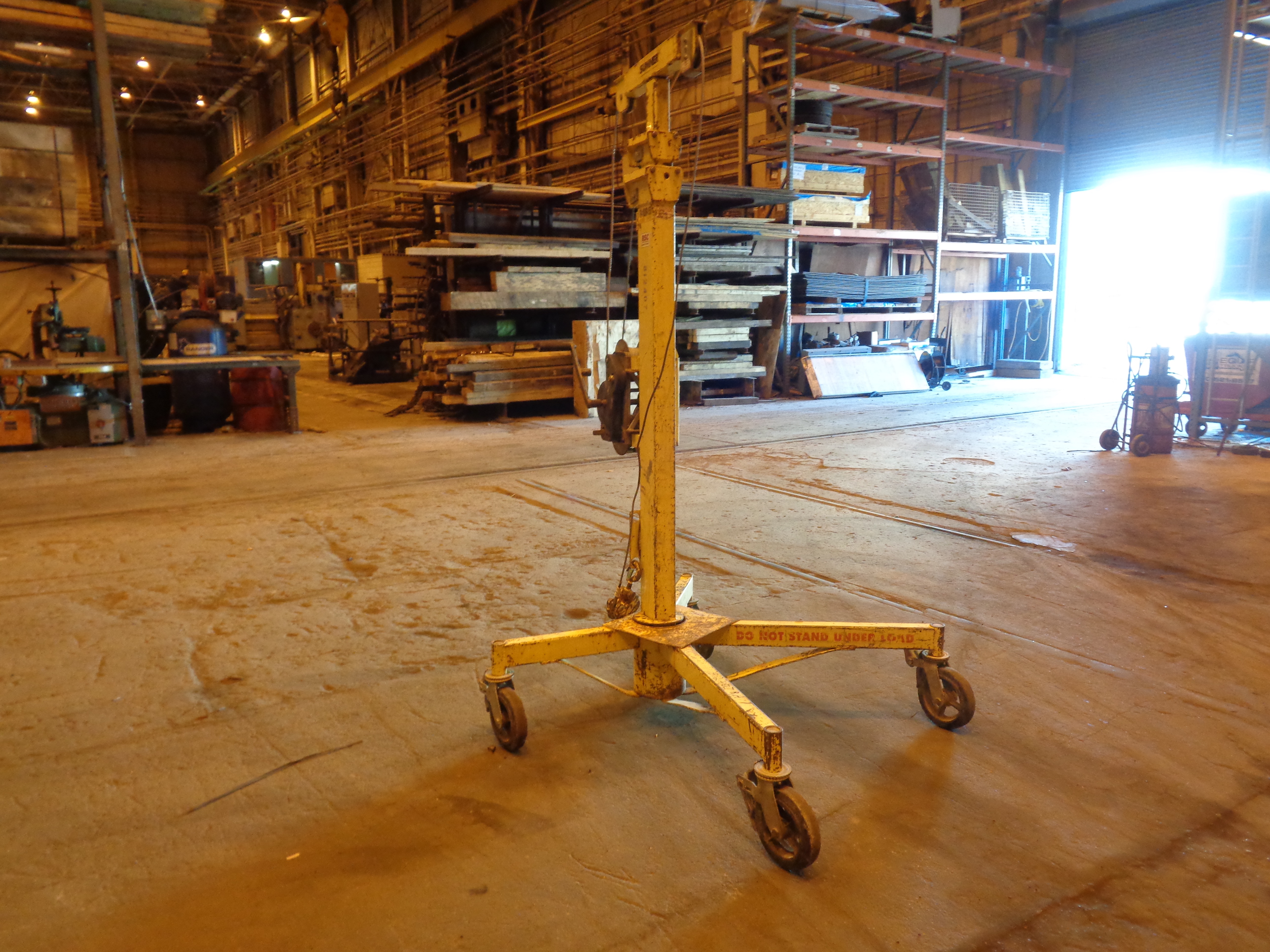 Roust-A Bout R-100/R-150 15' Lift Height 1,500Lbs Max Lifting *** All ...