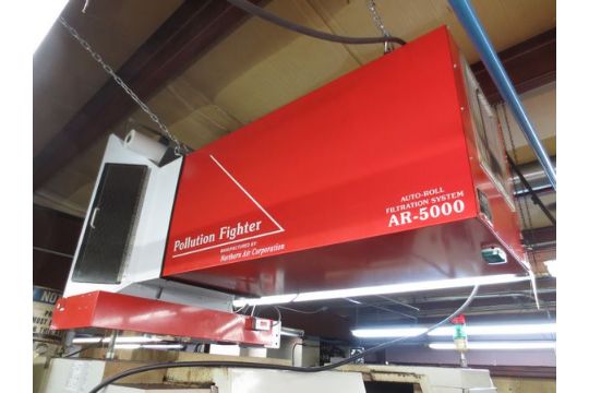 NORTHERN AIR AR-5000 POLLUTION FIGHTER AUTO ROLL FILTRATION SYSTEM, S/N ...