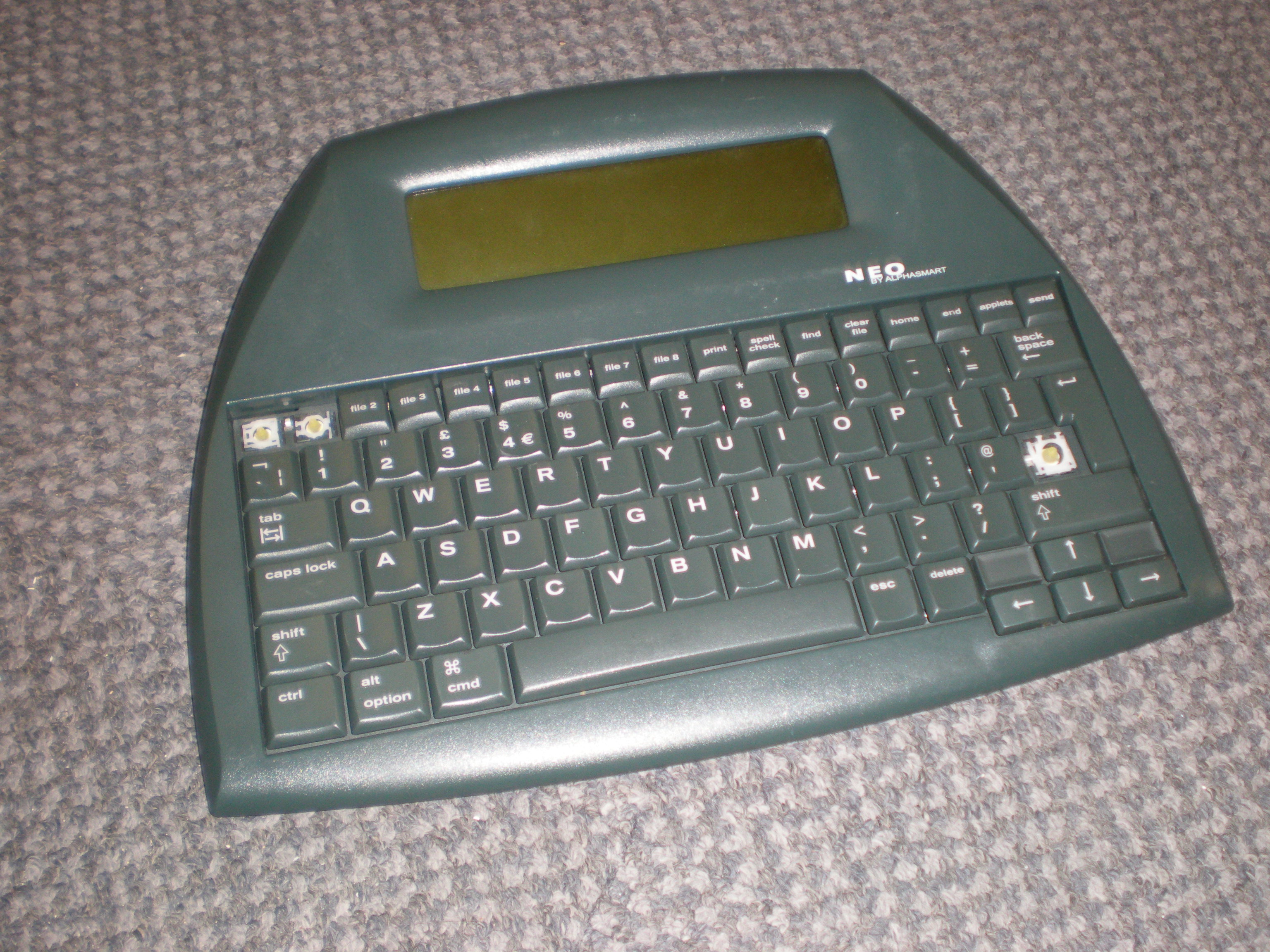 Neo By Alphasmart Alphaword Stand Alone Word Processor