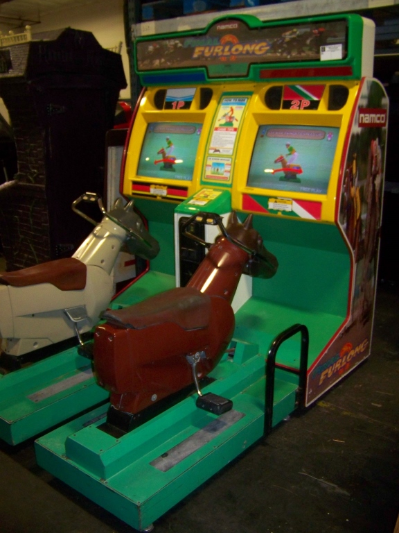 FINAL FURLONG NAMCO HORSE RACING ARCADE GAME