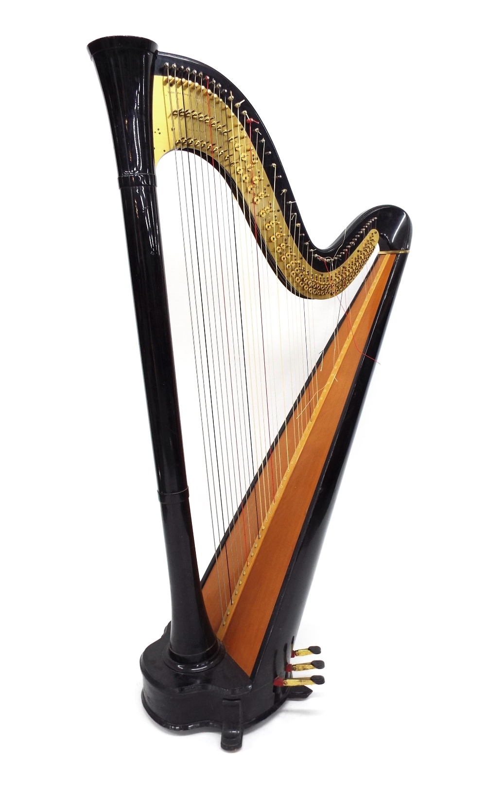 *Contemporary Italian concert harp inscribed Victor Salvi Company, Harp ...