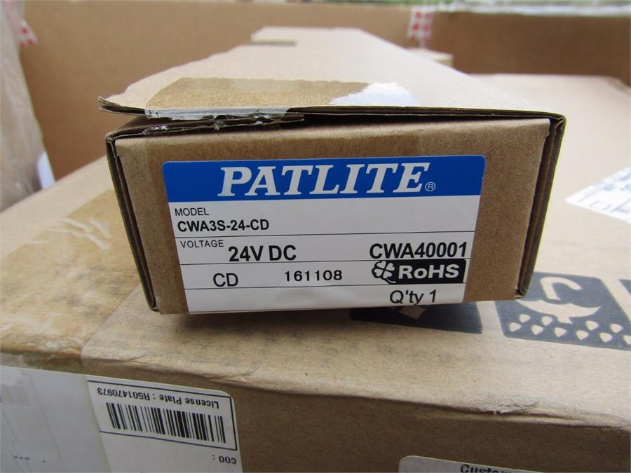 Patlite CWA3S-24-CD LED Light Strip 300mm White 24VDC IP65 - 1005 ...