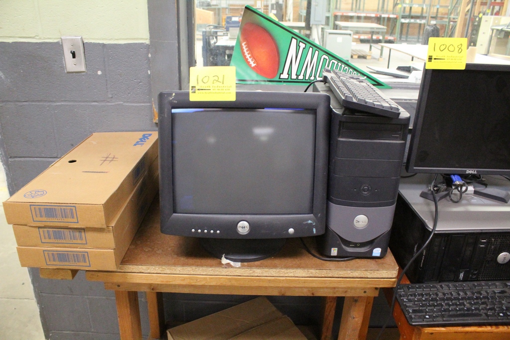 DELL OPTIPLEX 170L DESKTOP COMPUTER, WITH MONITOR, KEYBOARD AND MOUSE