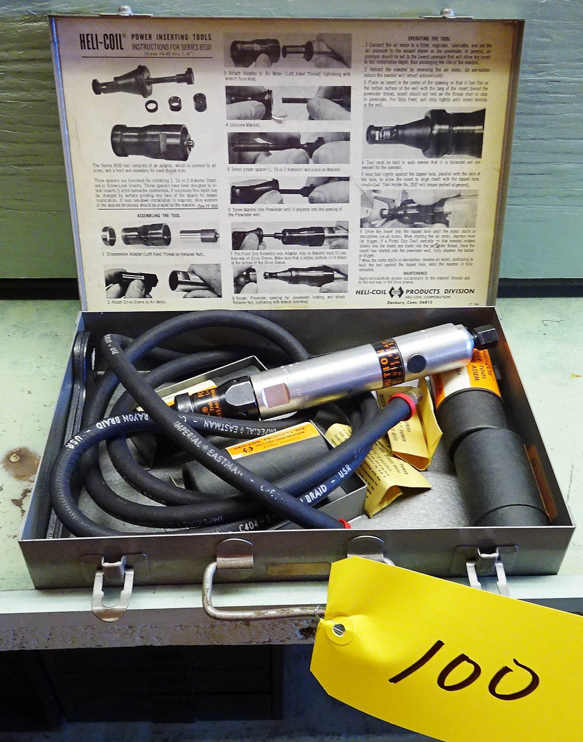 HELI-COIL PNEUMATIC POWER TOOL KIT