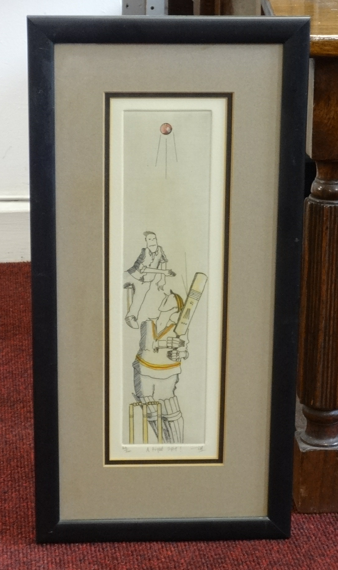 Tim Bulmer, four limited edition humorous prints including 'A damn fine ...