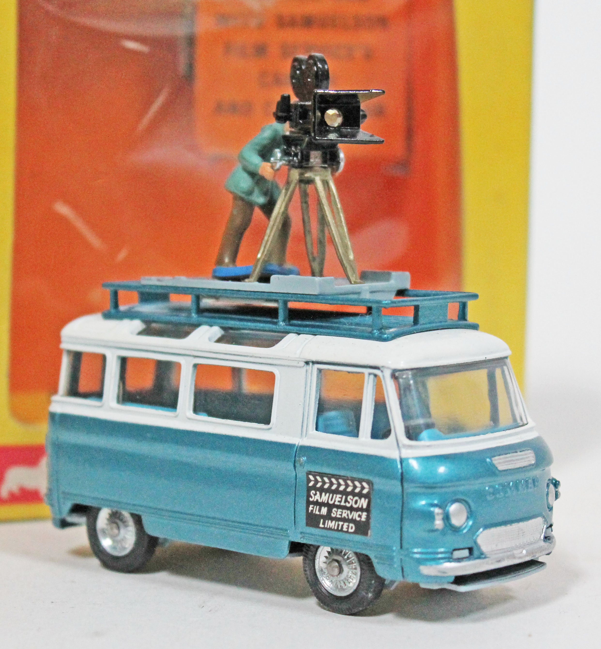 Corgi Toys 479 Commer Bus 2500 Series Mobile Camera Van.