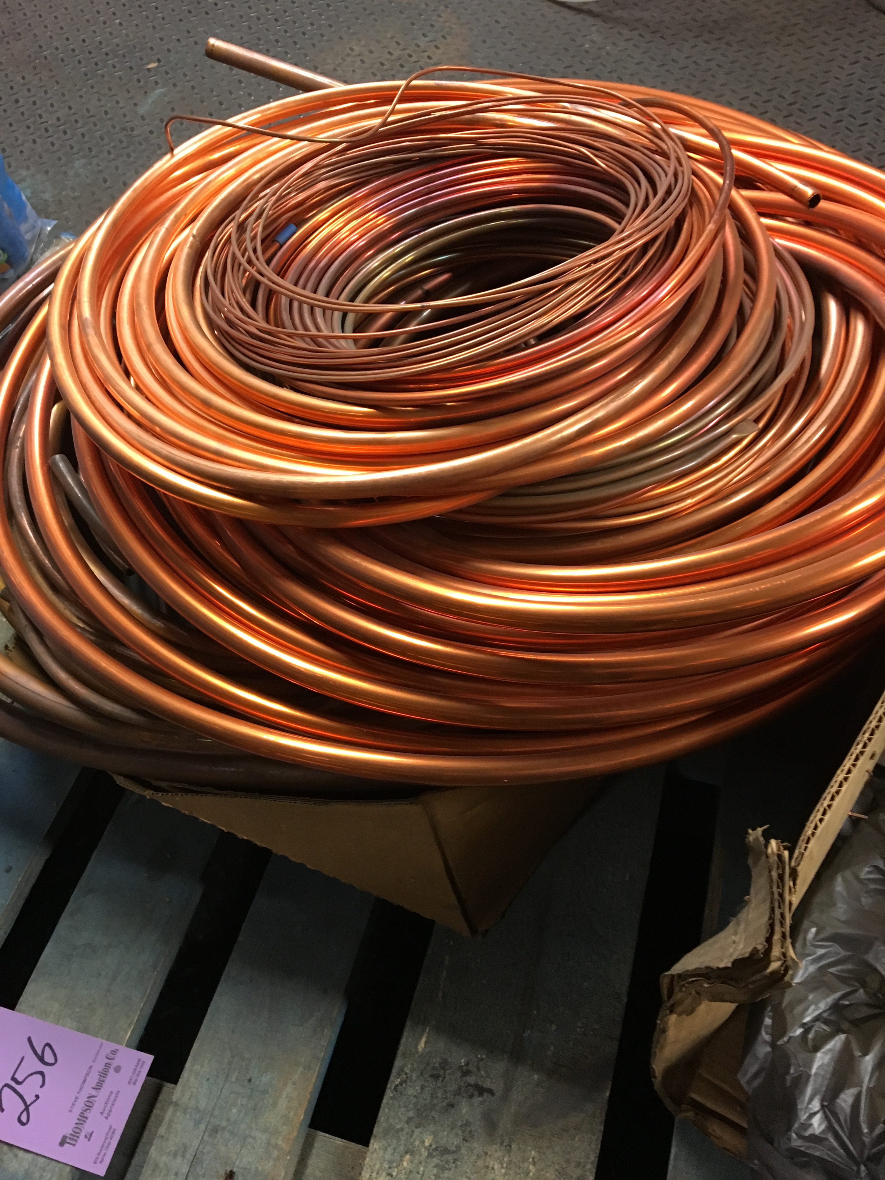 Copper Tubing, Hydraulic Pump