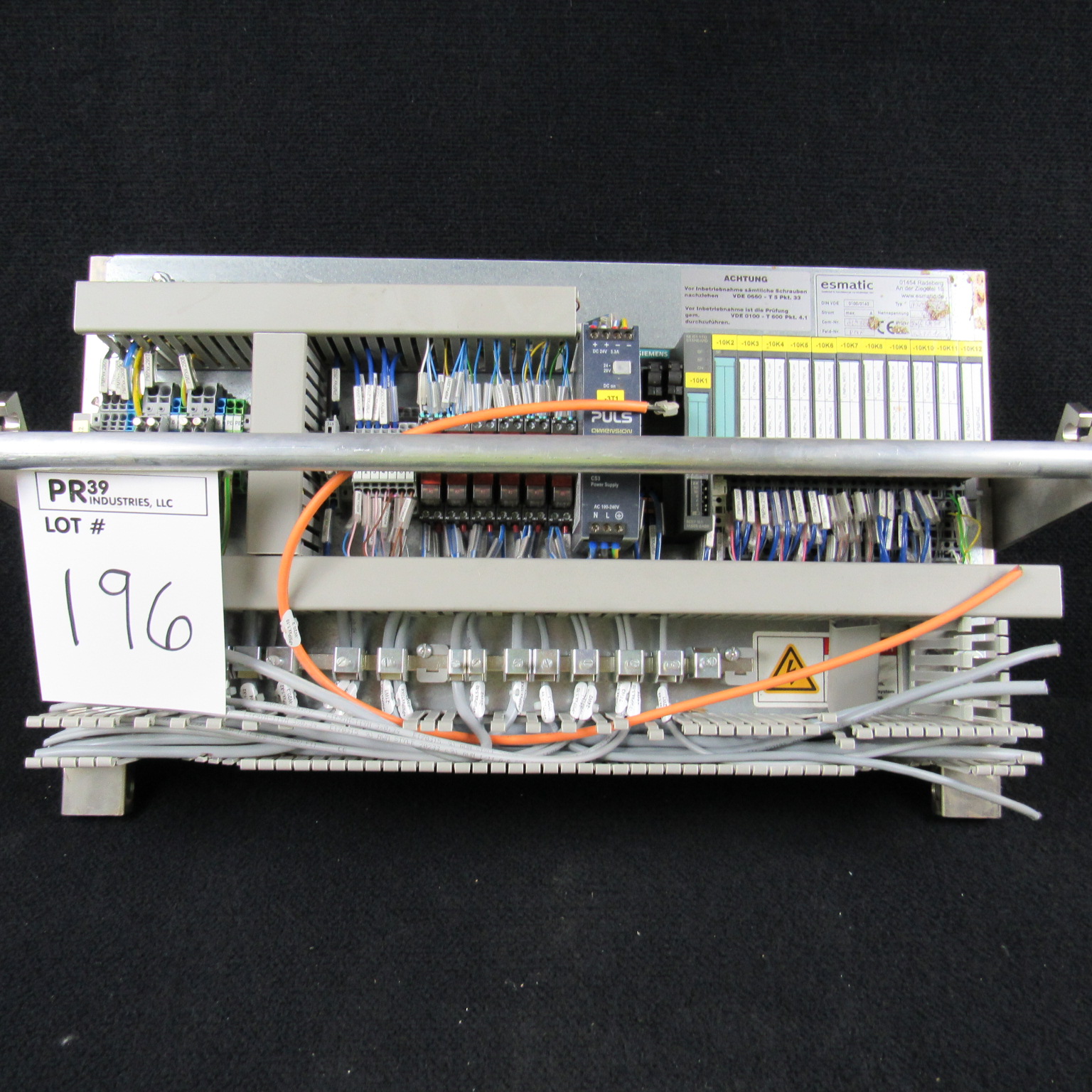 SIEMENS PLC RACK WITH POWER SUPPLY