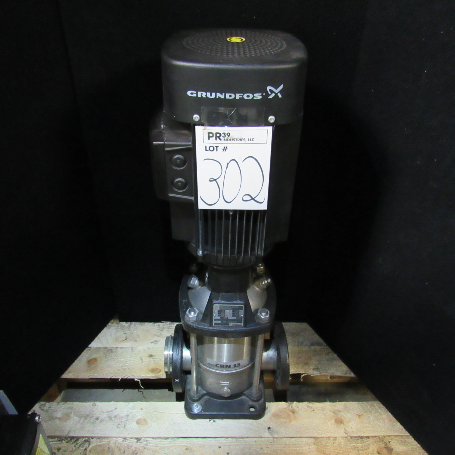 GRUNDFOS PUMP CRN15-03 A-FGJ-G-V-HQQV 4KW 7.5 HP