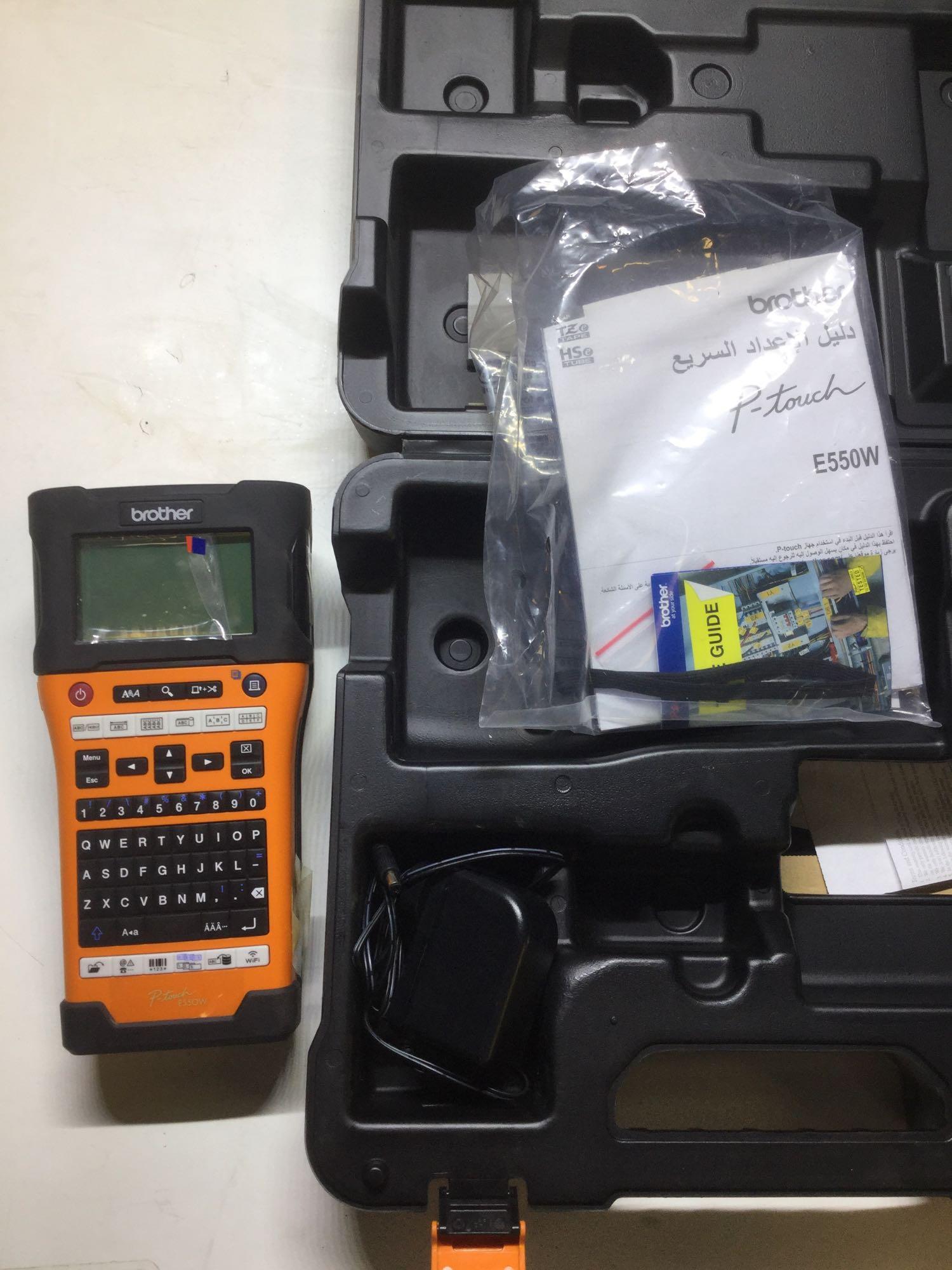 Brother P Touch E550w Label Printer New in Box complete Appraisal ...