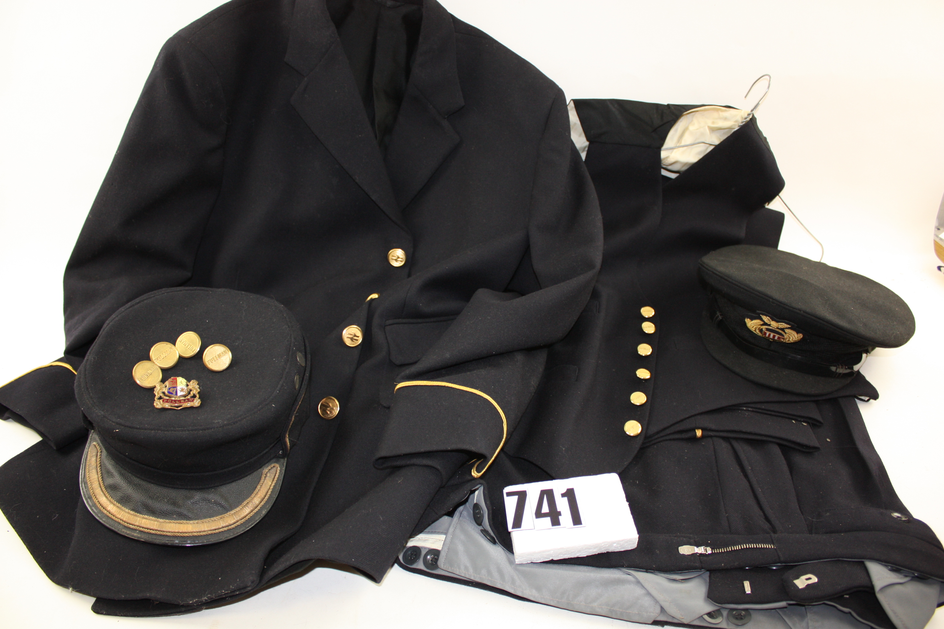 British Rail/Pullman Car Company Uniform Jacket Waistcoat Trousers and ...