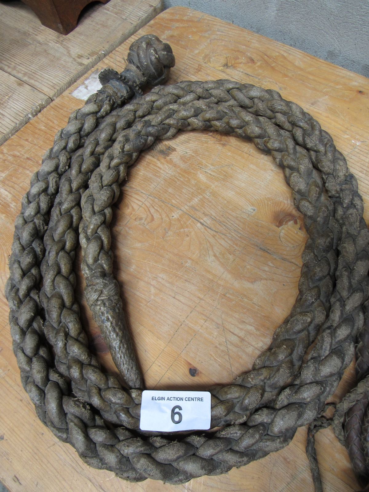 Sale Item: KNOT ROPE & WHIP Vat Status: No Vat Buyers Premium: This lot ...