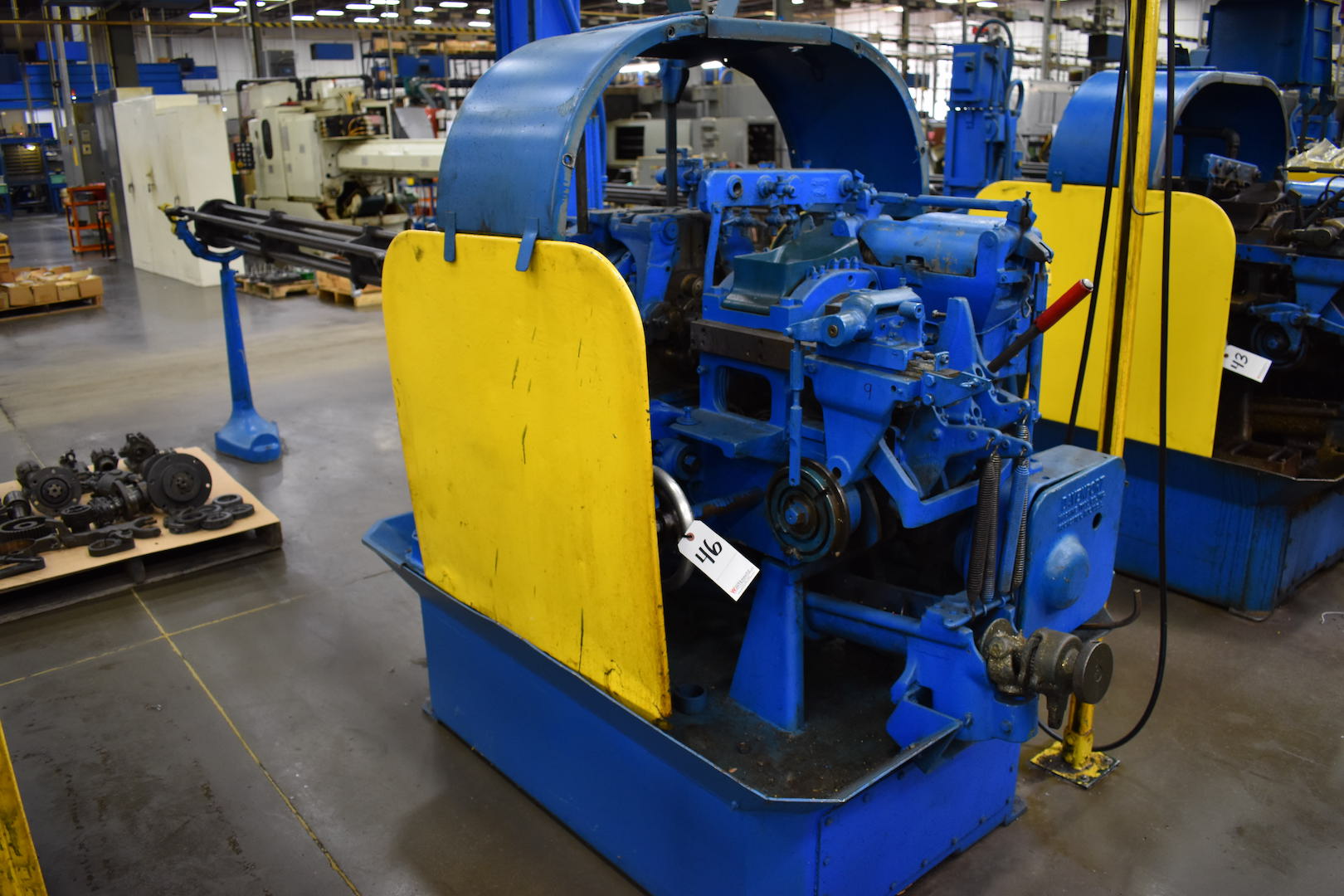 DAVENPORT MODEL B OVERSIZE 5-SPINDLE AUTOMATIC SCREW MACHINE: S/N 5412 ...