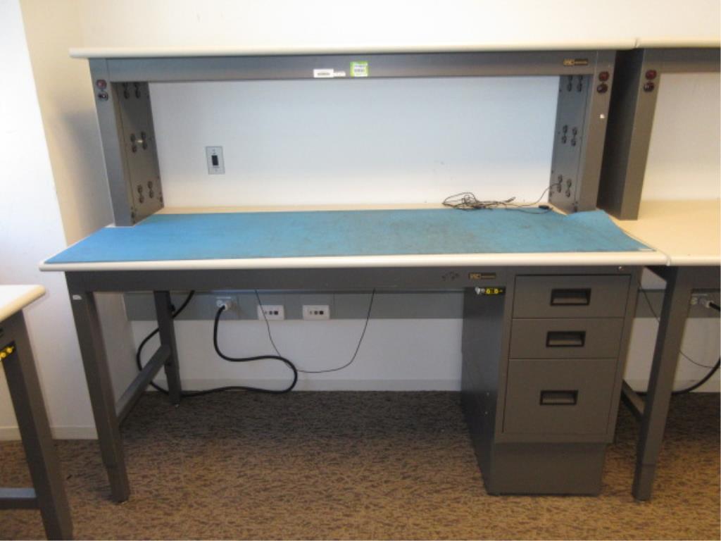 IAC Industries Workbench. Electronics Lab Workbench, includes 3 drawers ...