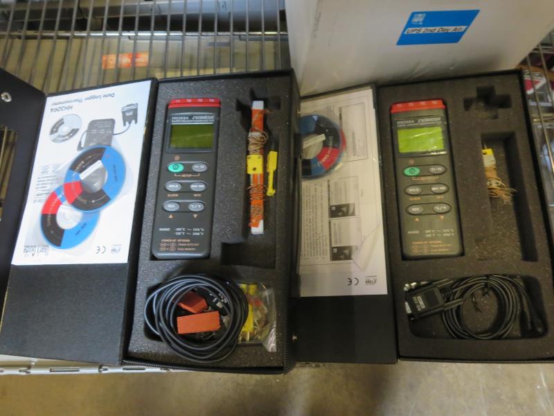 Omega HH309A Lot: (Qty 2) Data Logger Thermometers. Hit # 2203721 ...