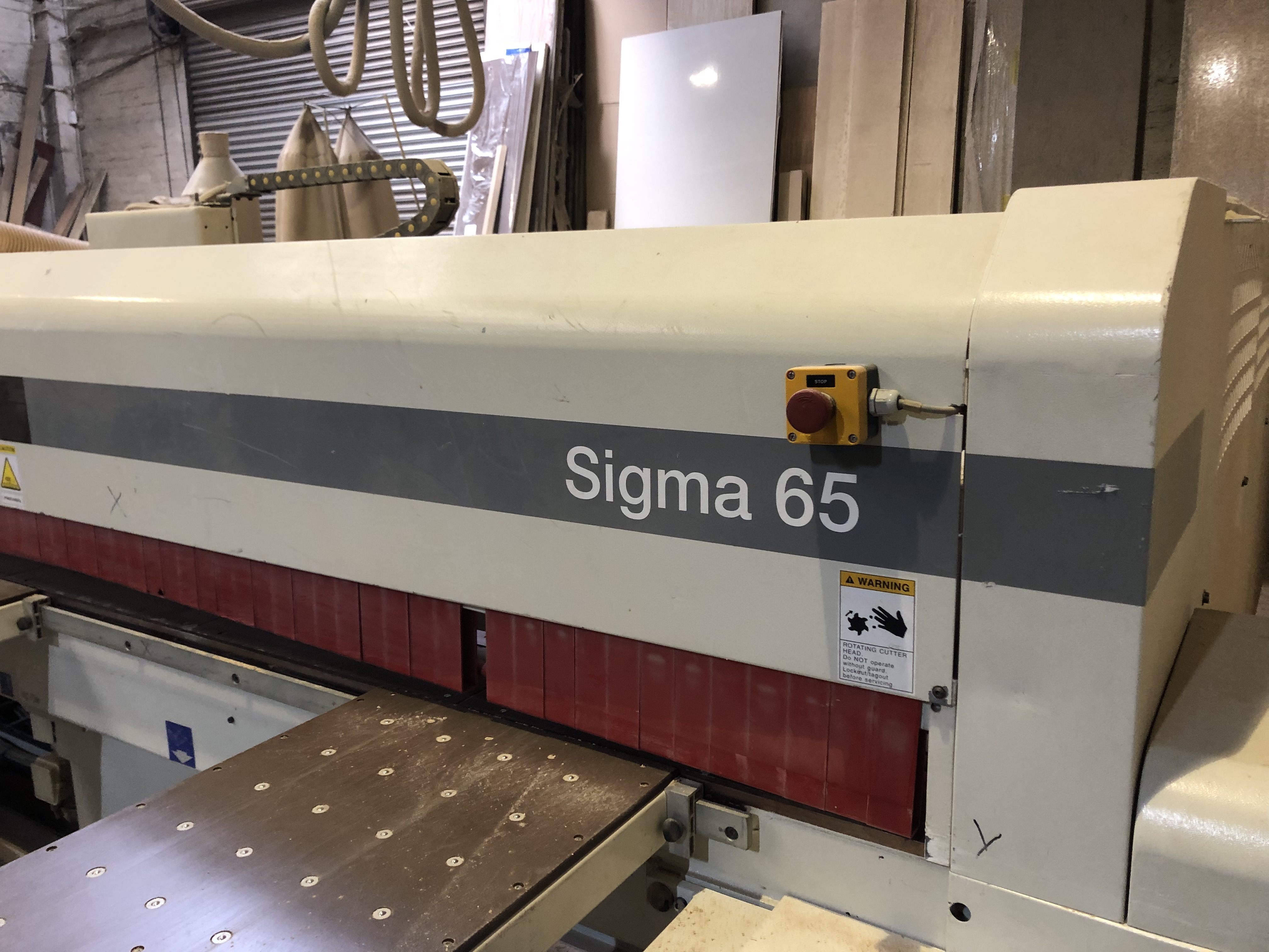 SCM Sigma 65 CNC Panel Saw (M/C No. AE/020828 Ref: 061630); YOM: 2001 ...