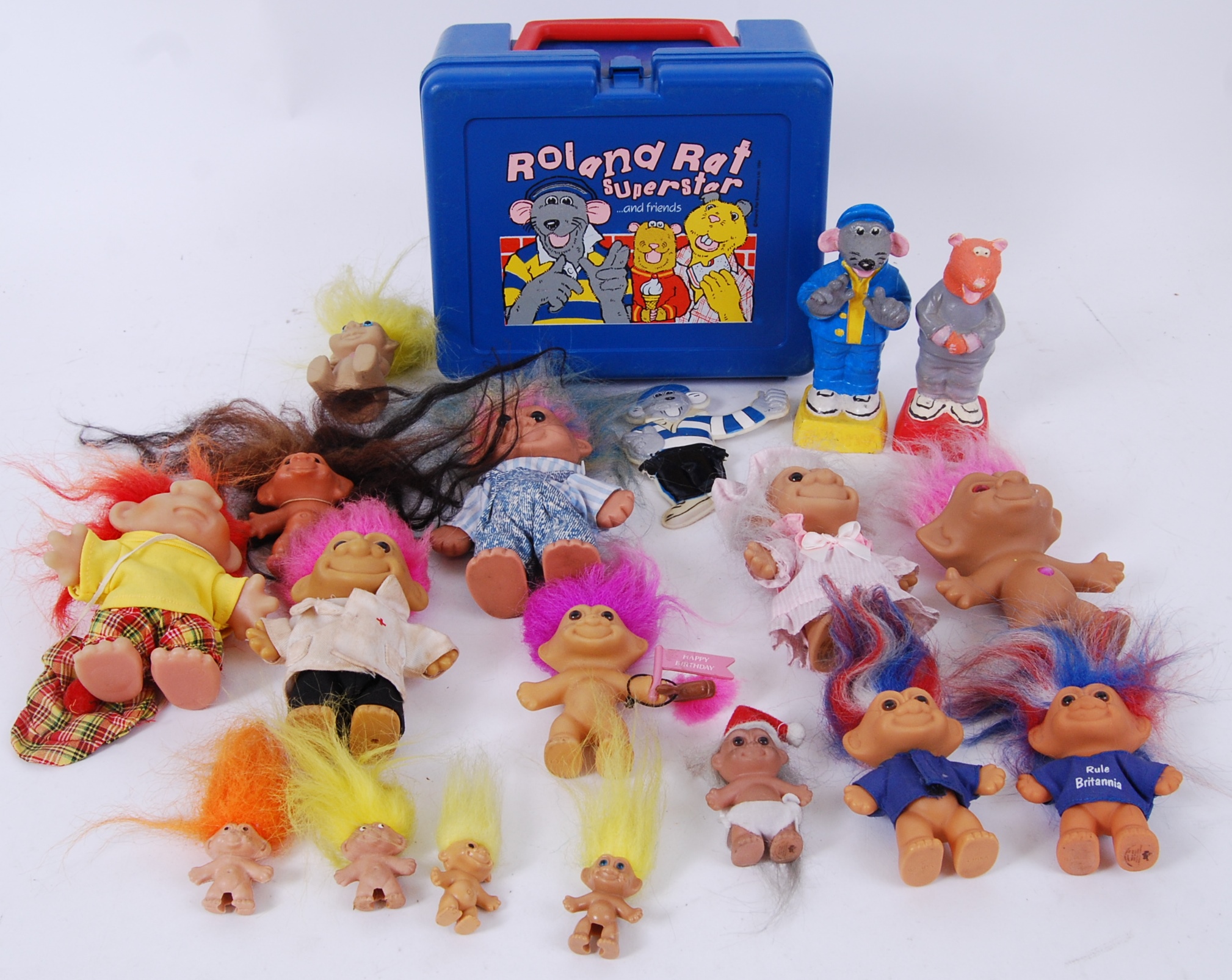 RETRO TOYS: A collection of Roland Rat memorabilia to include an ...