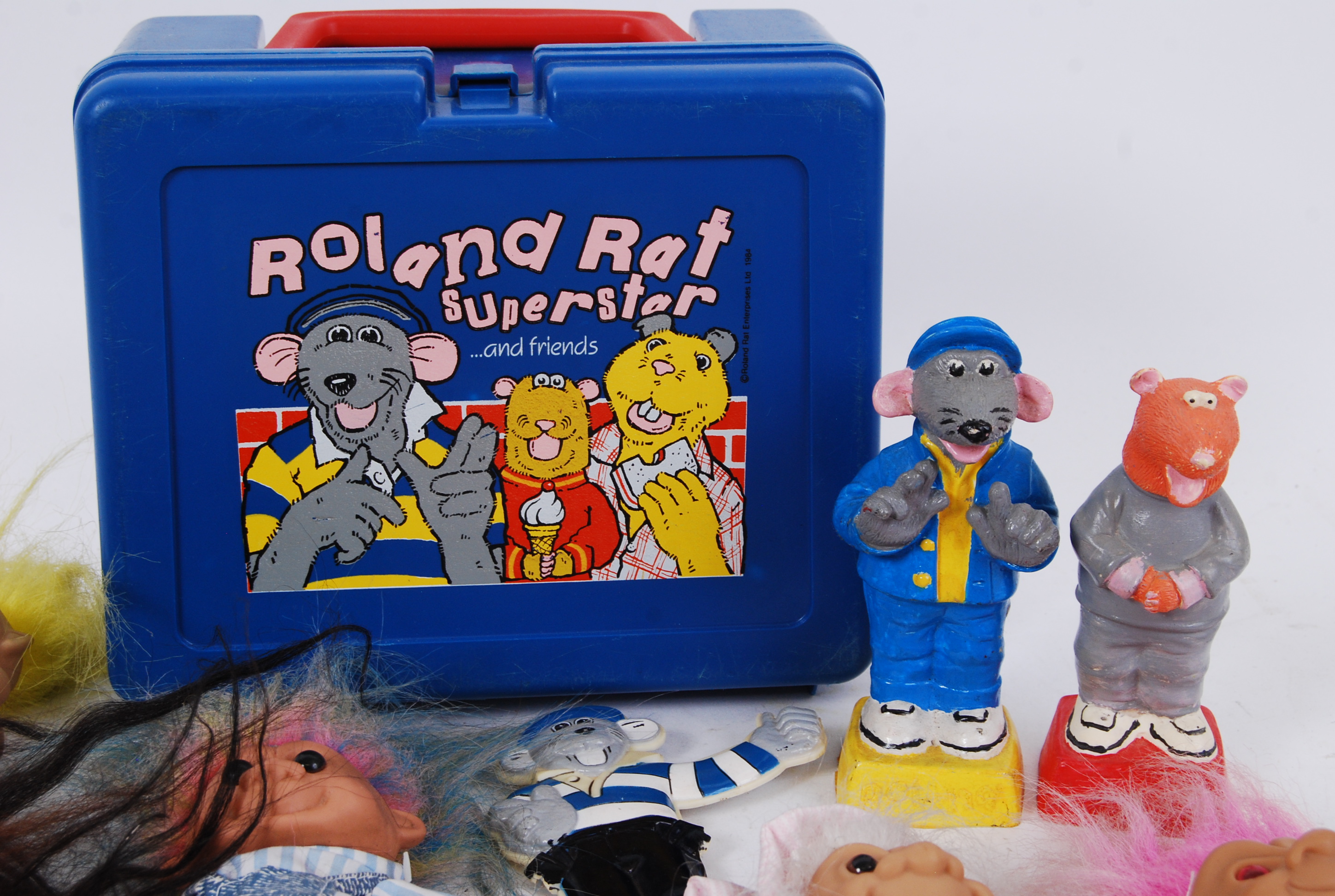 RETRO TOYS: A collection of Roland Rat memorabilia to include an ...