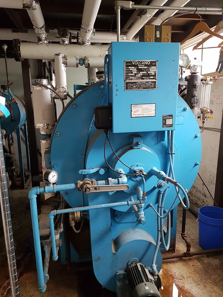 Volcano Boiler, Gas Boiler, 40 HP -- Volcano Boiler, Model: 44-40E-G11 ...