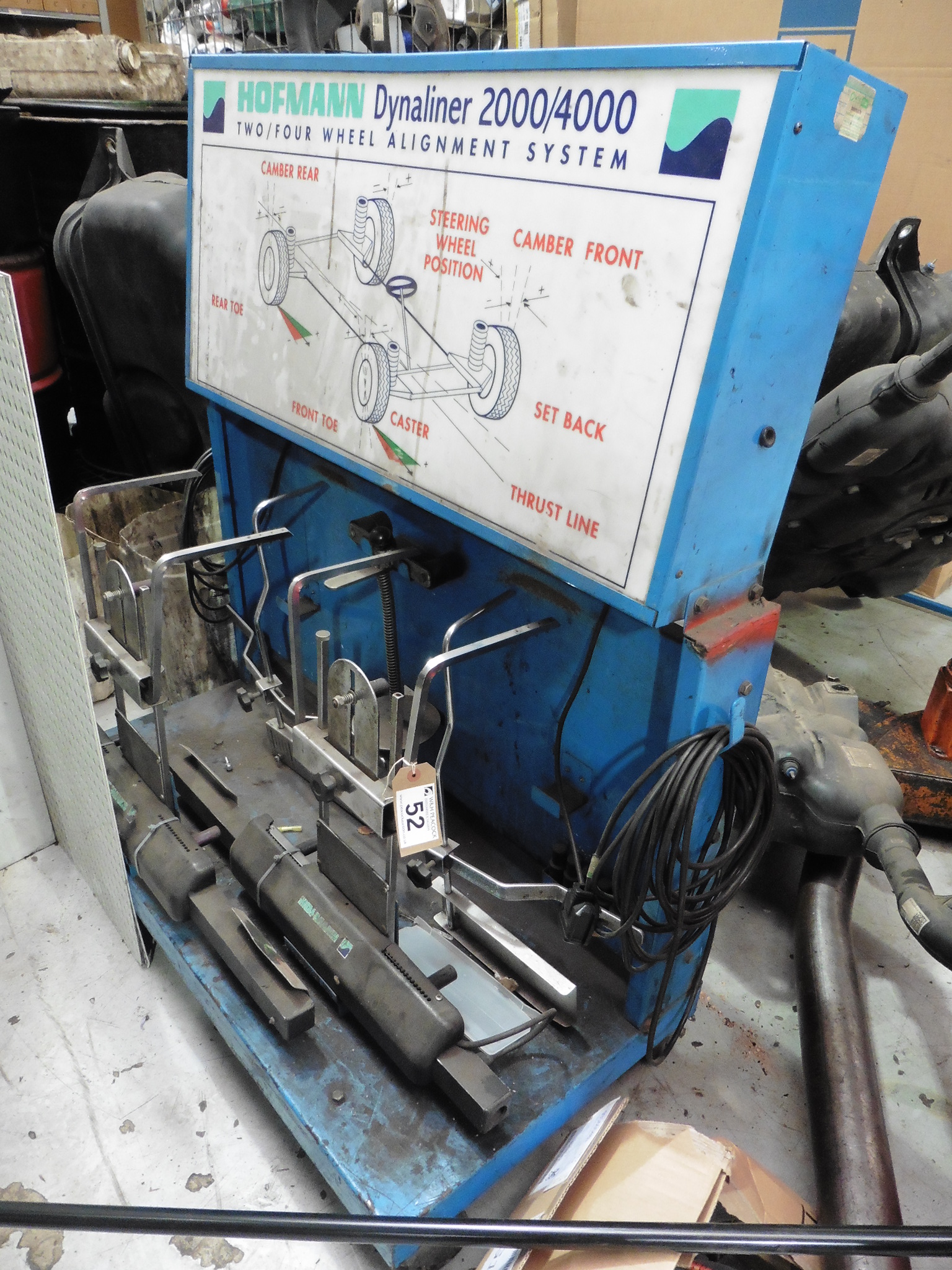 Hofmann Dynaliner 2000/4000 body alignment system