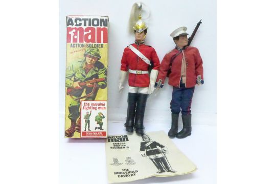 An original Action Man Famous British Regiments Household Cavalry, with ...