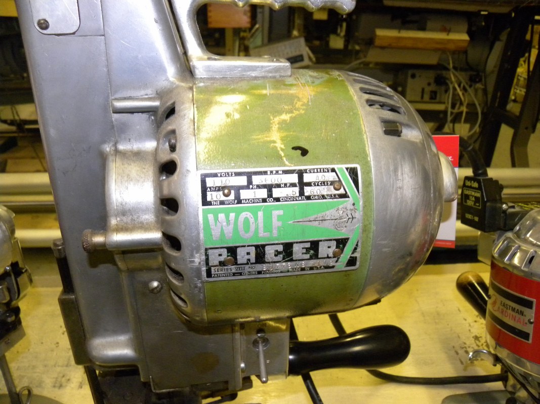 WOLF PACER SERIES VIII FABRIC CUTTER