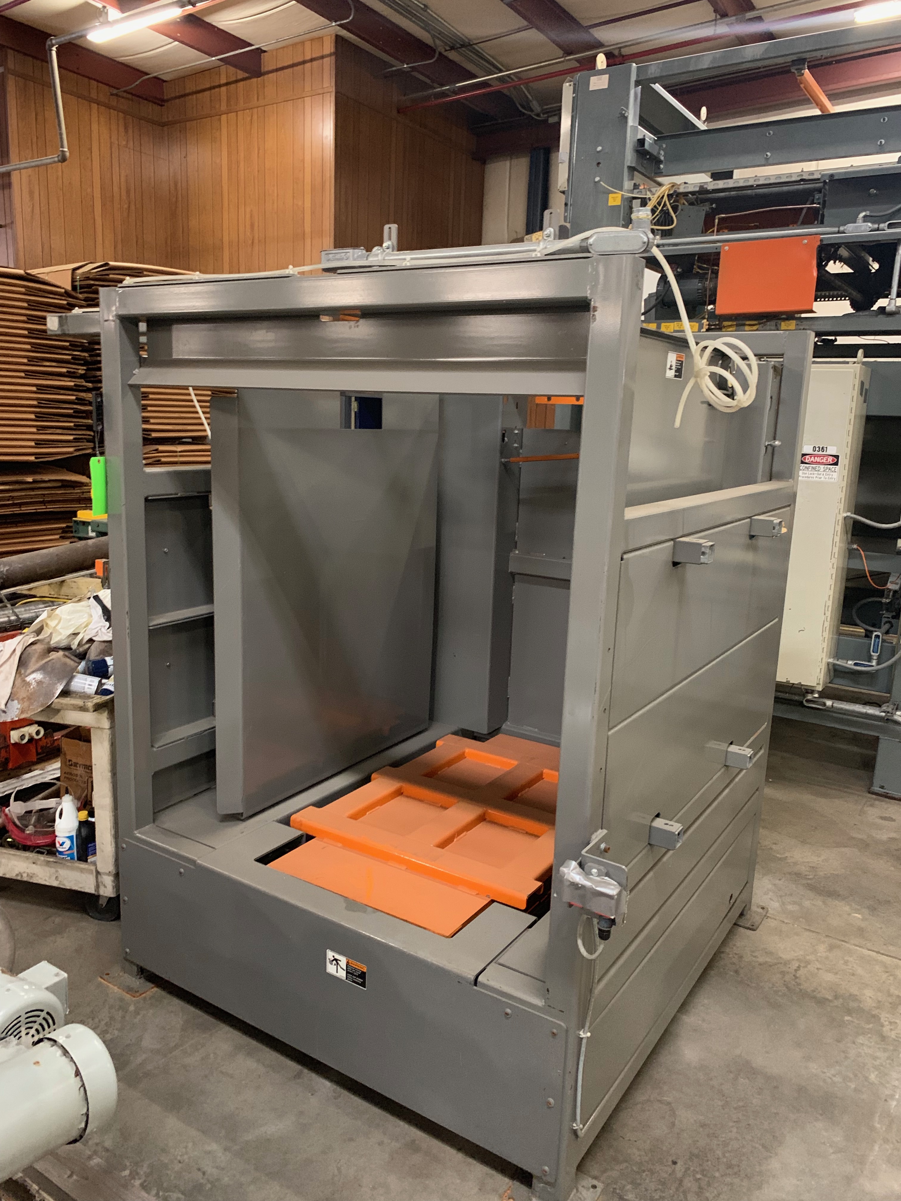 Alvey Slip Sheet Inserter with Control Panel and Feeder Setup for Alvey ...