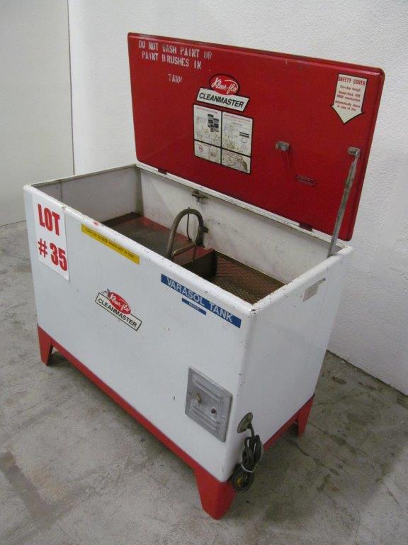 KLEER-FLO CLEAN MASTER PARTS WASHER MODEL 70