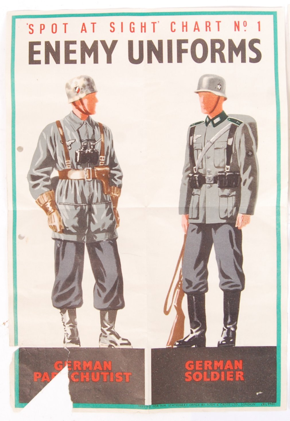 Two original WWII Second World War British Government issued Home Guard ...