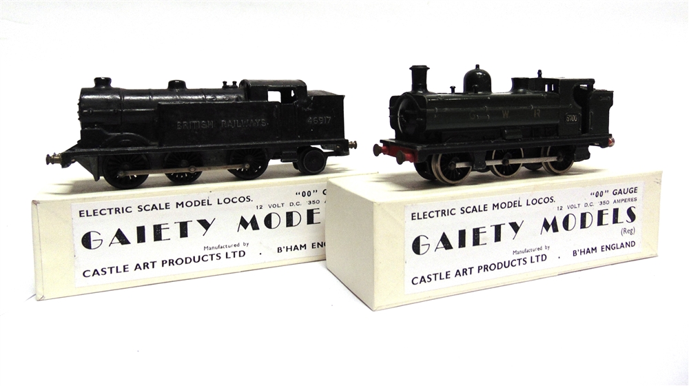 [OO GAUGE]. TWO LOCOMOTIVES comprising a Gaiety Models G.W.R. 0-6-0 ...