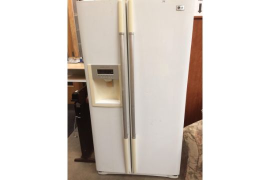 LG Premium EZ digital double door American fridge freezer
