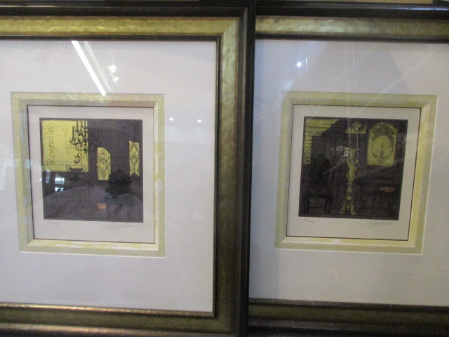 Lawrence Llewelyn-Bowen- a pair of signed, limited edition prints ...