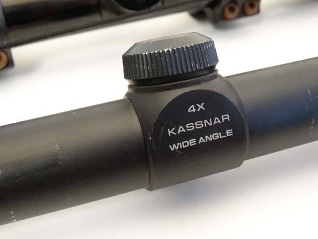 Telescopic Sights : A collection of four air rifle scopes by Parker ...