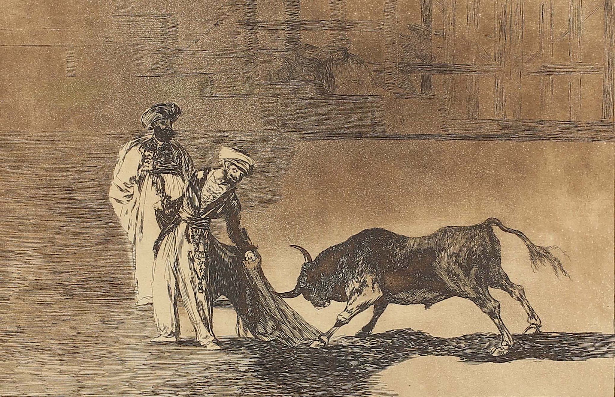 FRANCISCO GOYA (1746-1828). La Tauromaquia (Bullfighting). A framed set ...