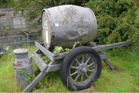 WWI Style Field Water Cart