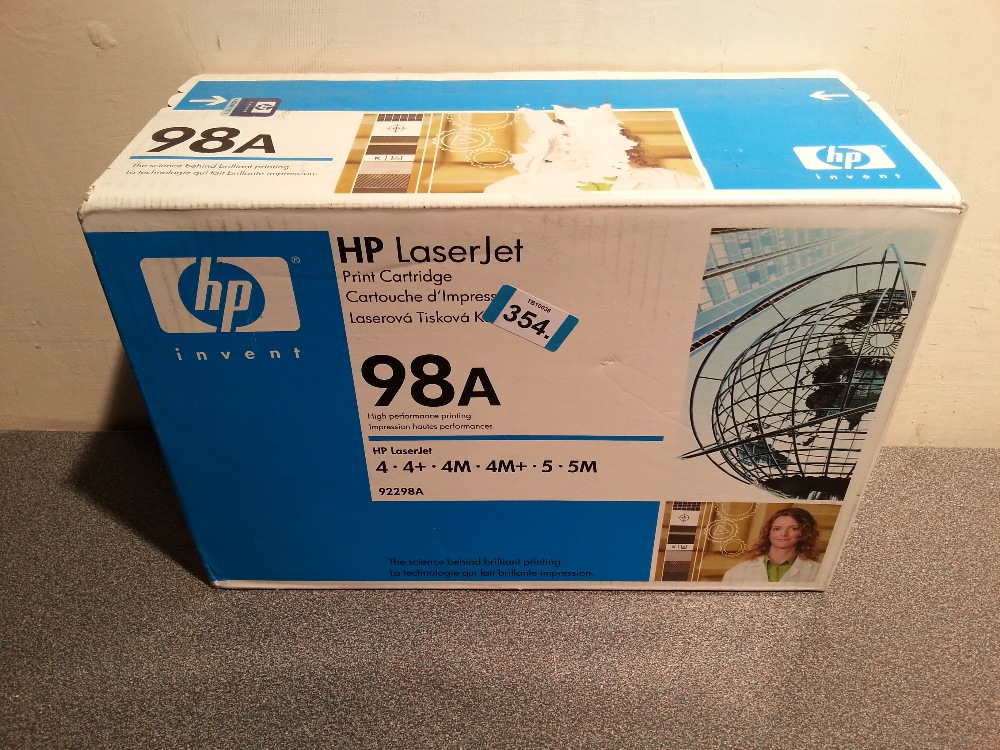HP Original LaserJet 98A 92298A Toner Cartridge For 4 / 4+ / 4M+ / 5 ...