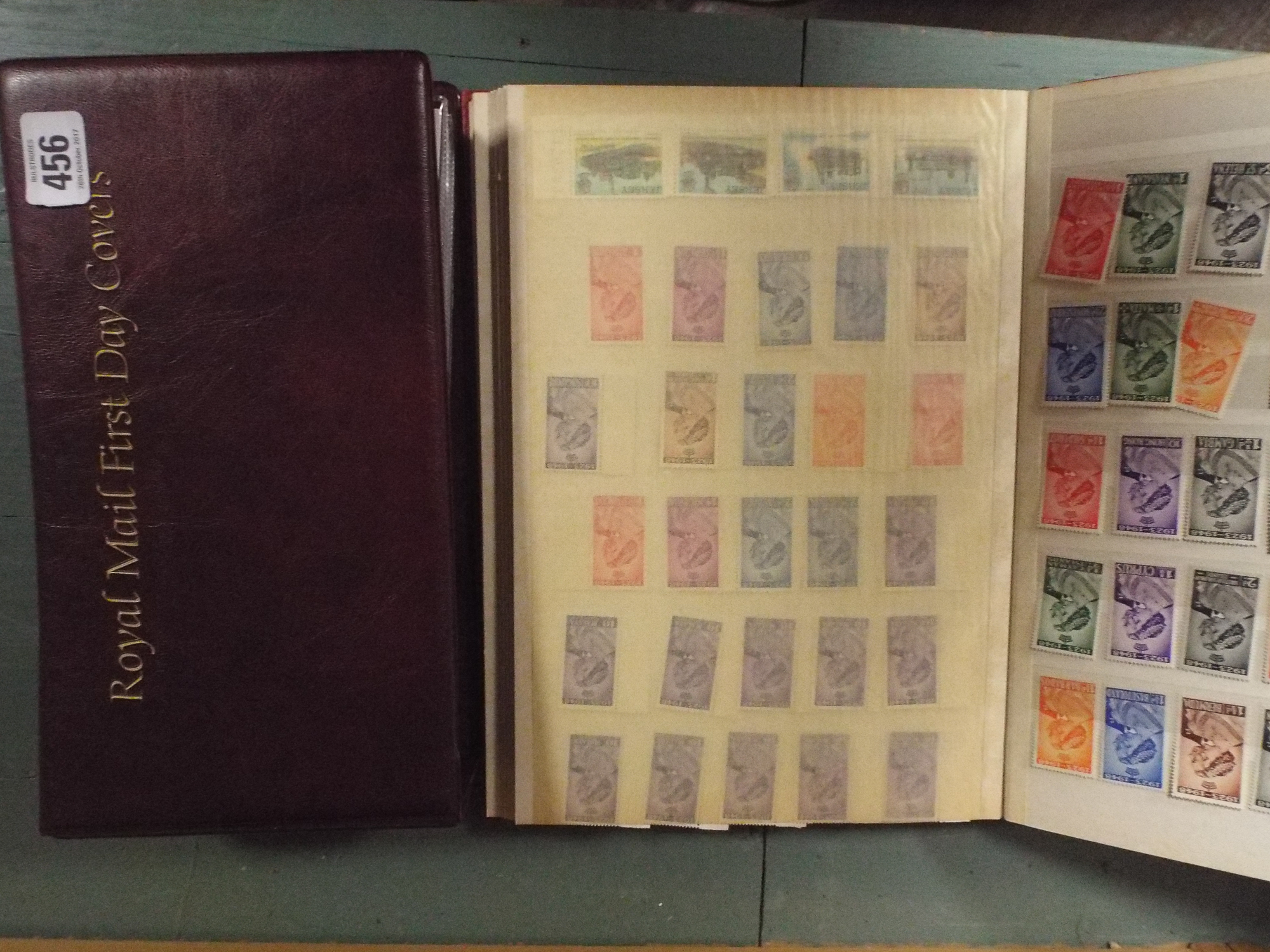 Various albums of stamps and first day covers