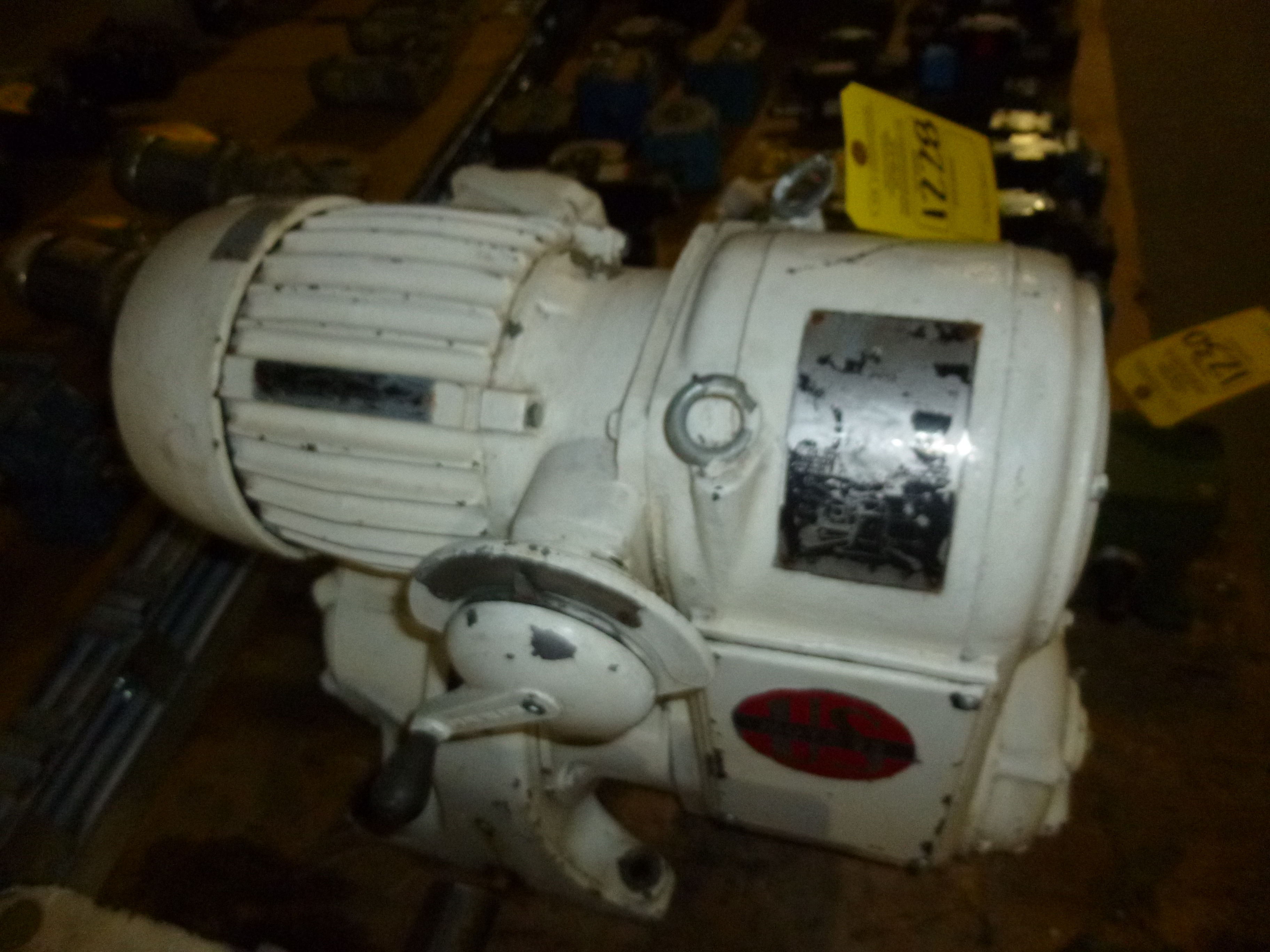 US Motors VariDrive motor with gear box 2HP motor VEV1EFGD 3phase ...