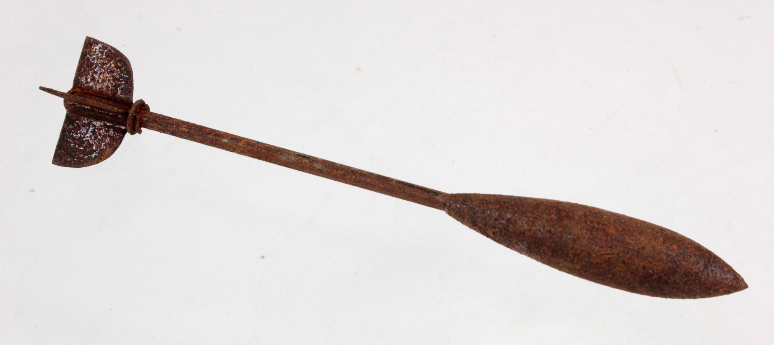 WW1 scarce MK 1 British Flechette dart with screw tail fin as dropped ...