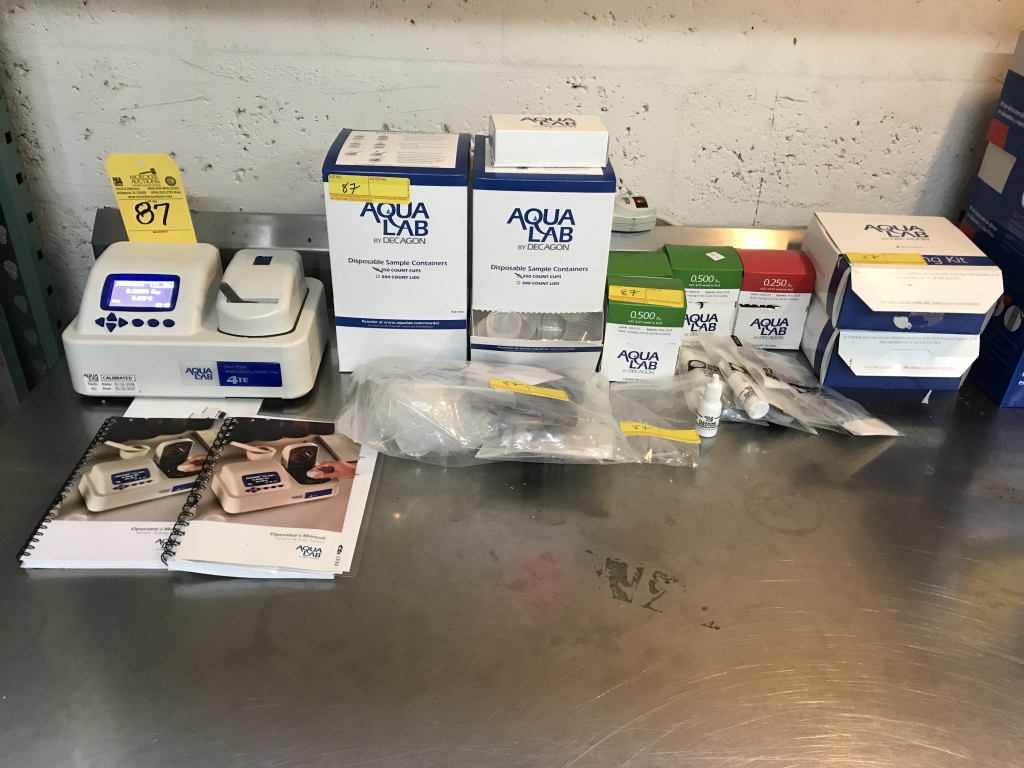 ACTIVITY METER 4TE INCLUDES MANUAL AND AQUALAB CLEANING KITS, AQUALAB ...