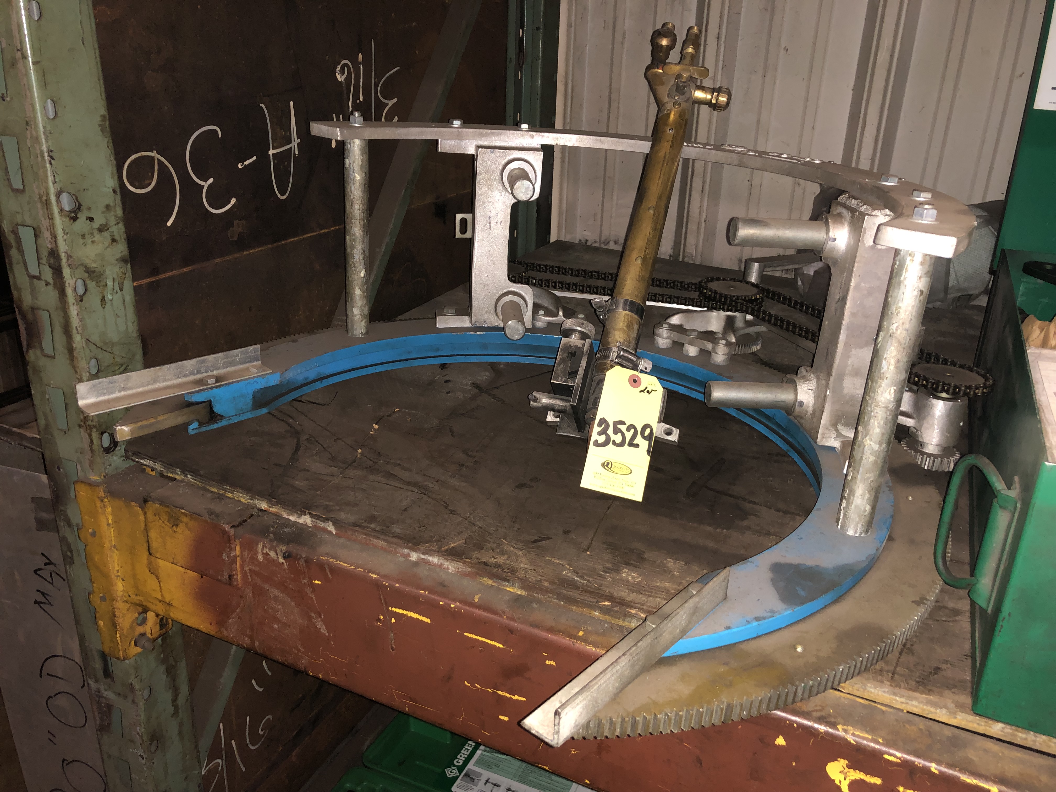 H&M PIPE BEVELING MACHINE 2C-20