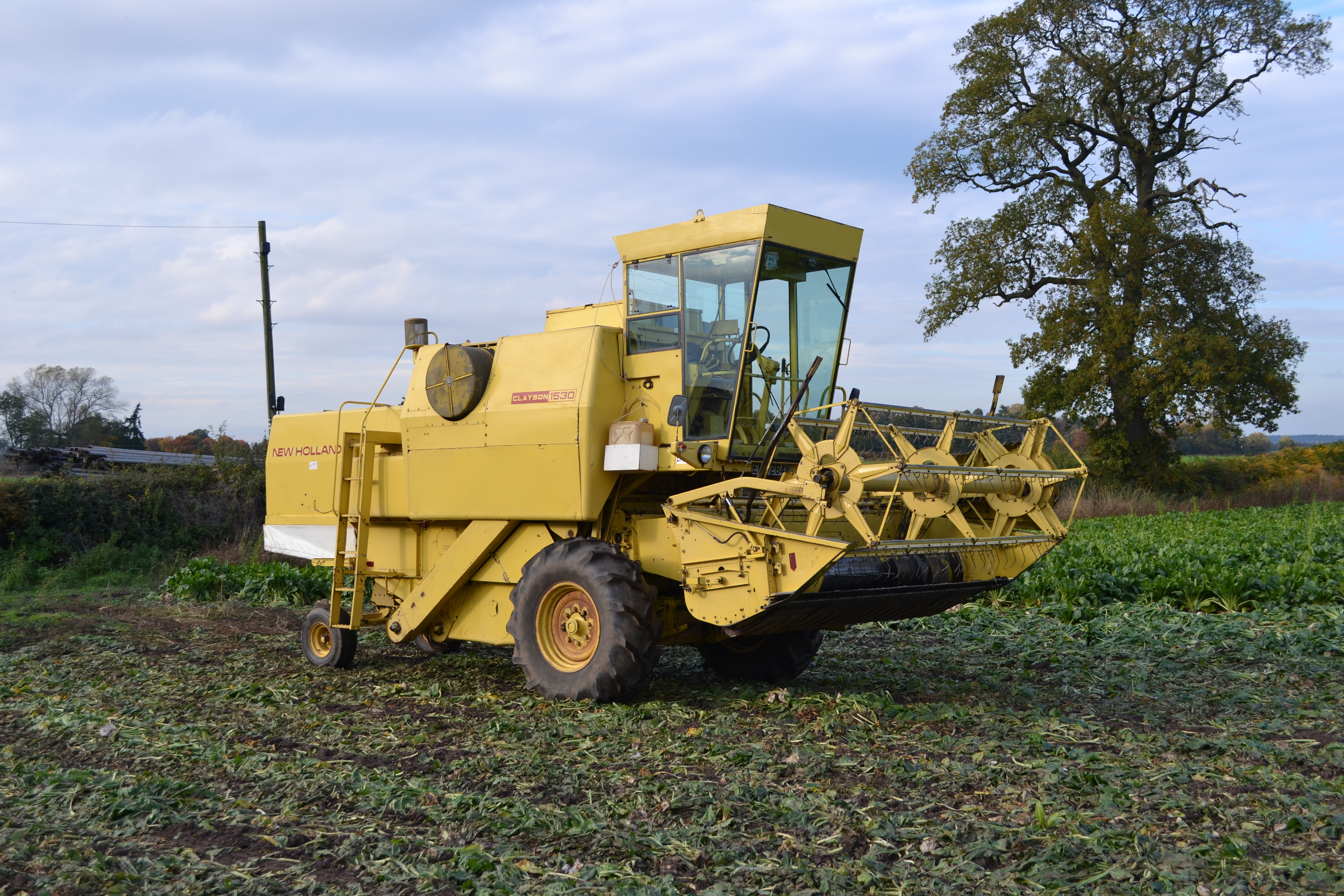 NEW HOLLAND CLAYSON 1530 COMBINE 1ST REG' 28/8/1979 ENT264V, 2WD, 10ft ...