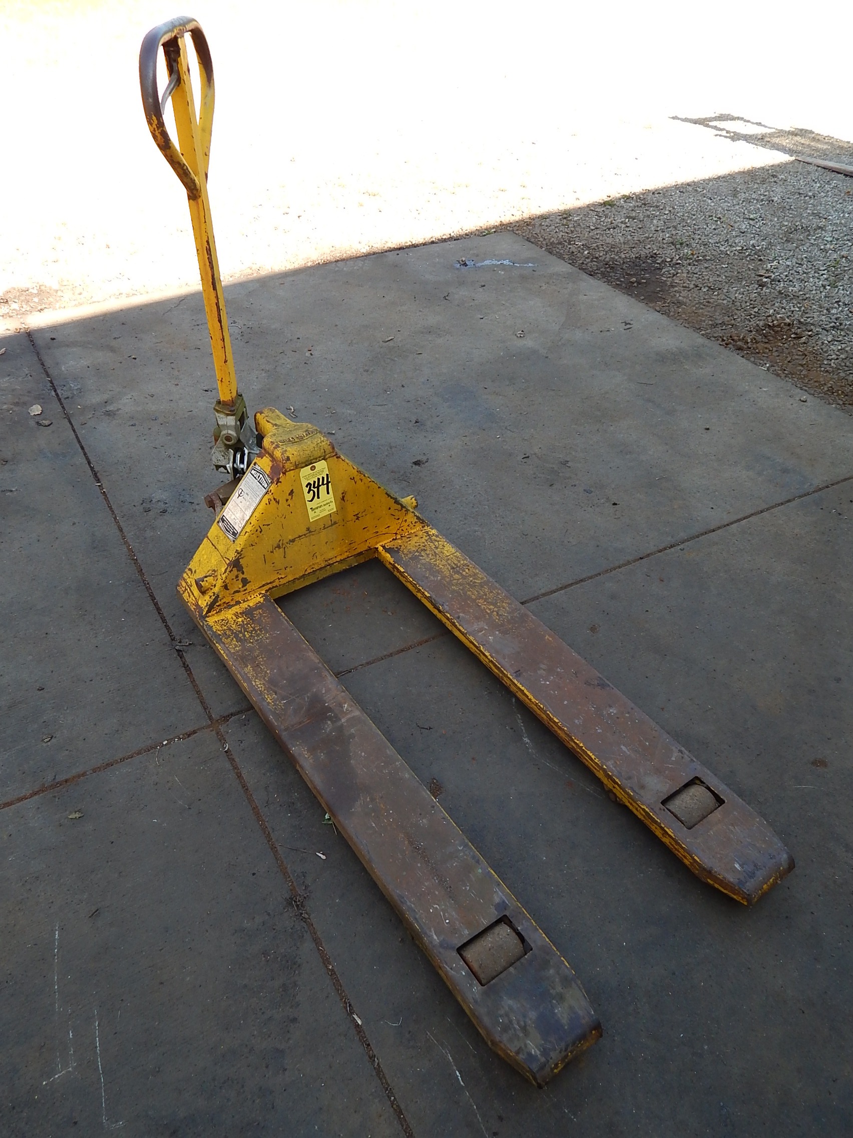 Multiton Pallet Jack, 5,000 Lb. Capacity